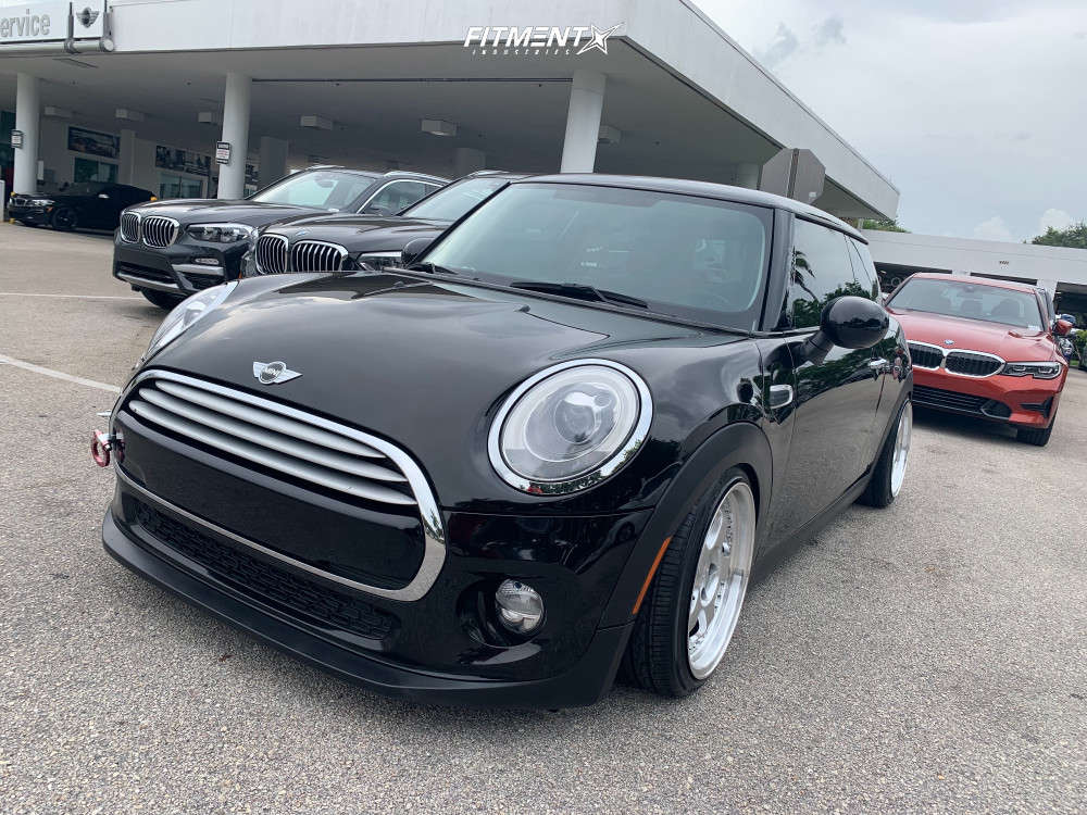 2014 Mini Cooper Base with 17x8.5 ESR Sr06 and Hankook 205x40 on ...