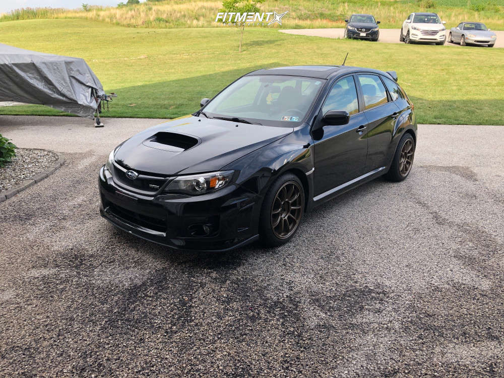 2013 Subaru Impreza WRX Premium with 18x9.5 Ambit Rt8 and Nankang ...