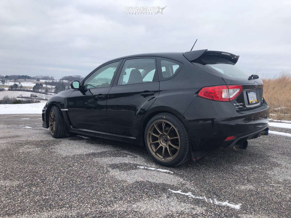 2013 Subaru Impreza WRX Premium with 18x9.5 Ambit Rt8 and Nankang ...