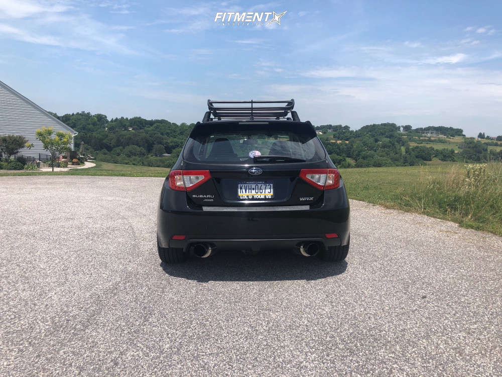 2013 Subaru Impreza WRX Premium with 18x9.5 Ambit Rt8 and Nankang ...