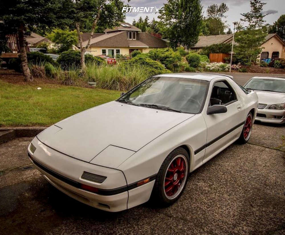 1987 Mazda RX-7 Base with 17x7 ADR M-sport and Cooper 215x45 on ...