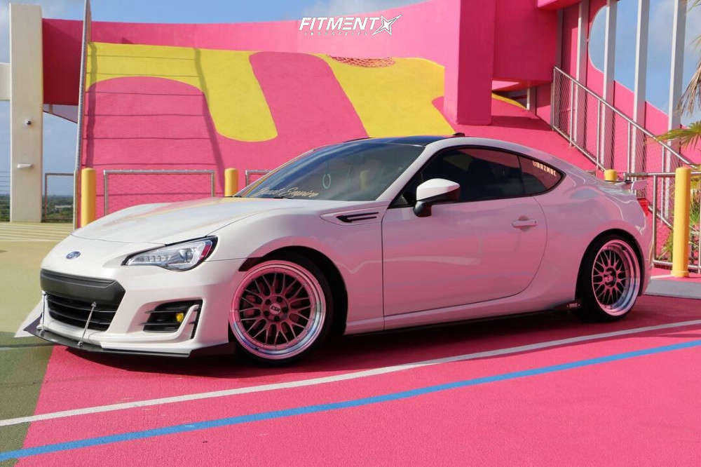 2018 Subaru BRZ Limited with 18x9.5 ESR Sr01 and Achilles 215x35 on Coilovers | 729968 | Fitment ...