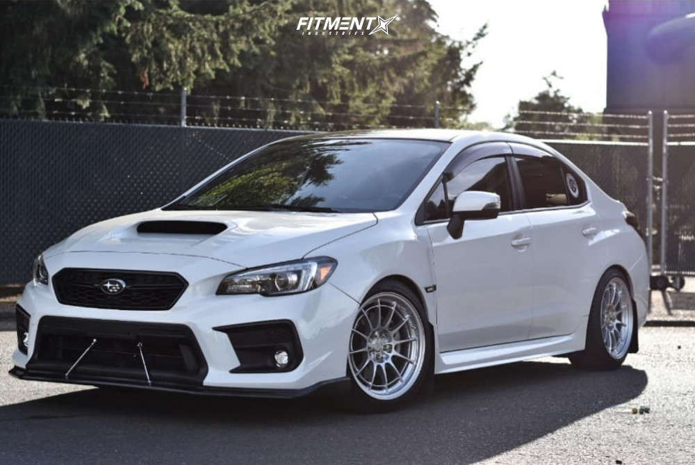2018 Subaru WRX Limited with 18x9.5 Enkei NT03M and Dunlop 245x40 on Coilovers | 729969 ...