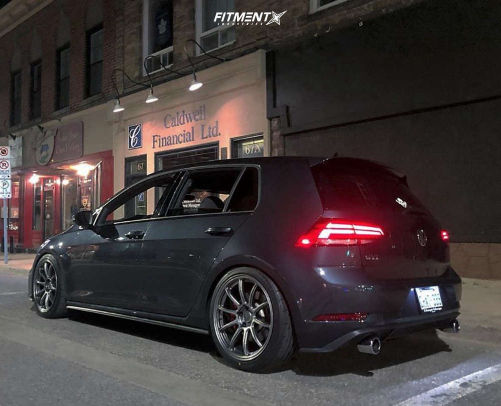 2018 Volkswagen GTI S with 18x8.5 Superspeed RF03RR and Firestone ...