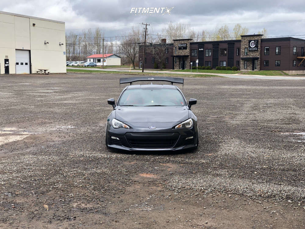 2015 Subaru BRZ Base with 18x9.5 ESR Sr02 and Firestone 215x40 on ...