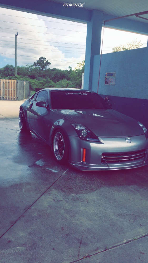2008 Nissan 350Z Touring with 18x9.5 Cosmis Racing XT-206R and Achilles ...