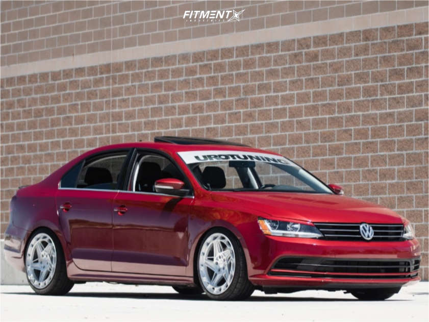 2017 Volkswagen Jetta SE with 18x8.5 Regen5 R35 and Firestone 225x40 on ...