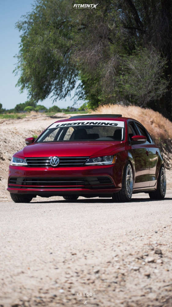 2017 Volkswagen Jetta SE with 18x8.5 Regen5 R35 and Firestone 225x40 on ...