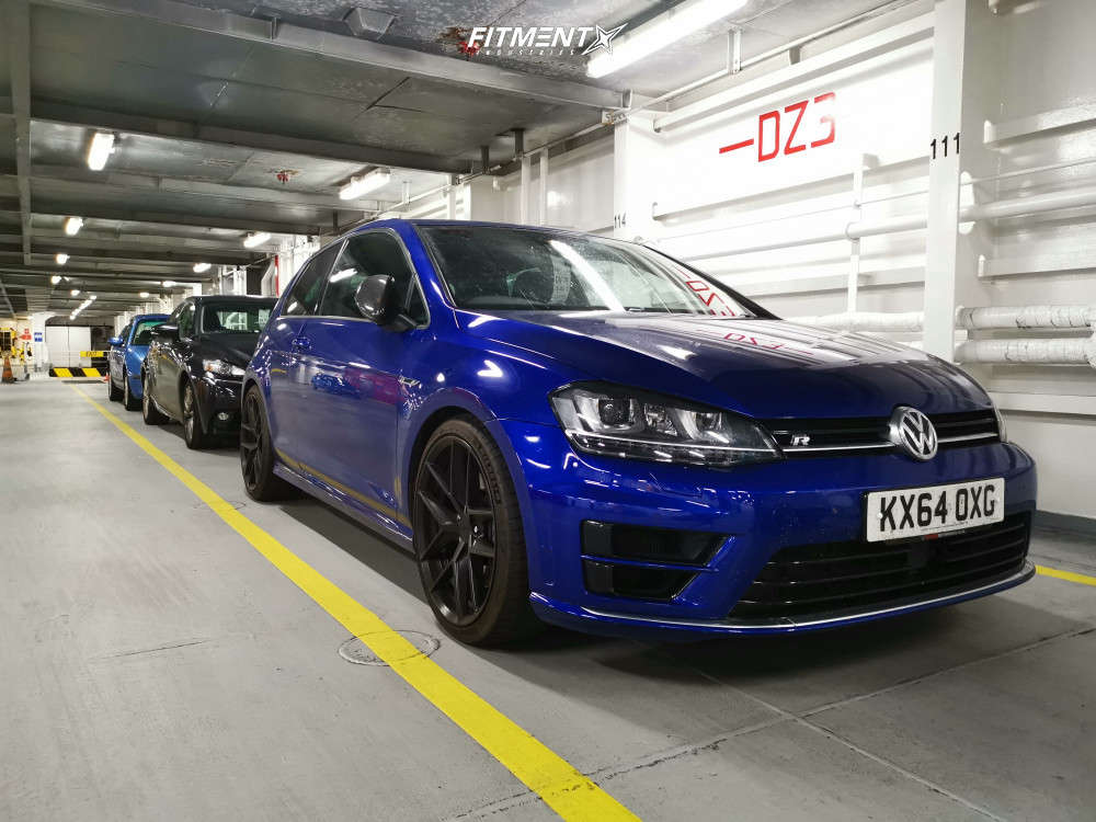 2014 Volkswagen Golf R Base with 19x8.5 Rotiform Flg and Michelin ...