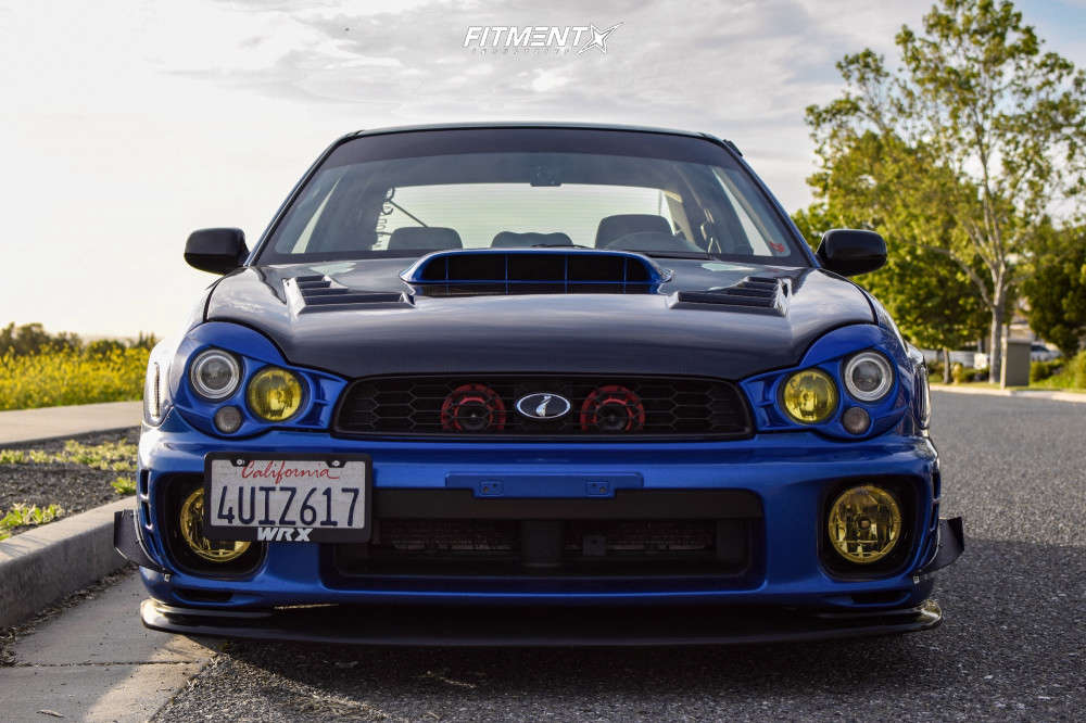 2002 Subaru WRX WRX with 18x8.5 Advan Racing RGII and Sumitomo 245x40 ...