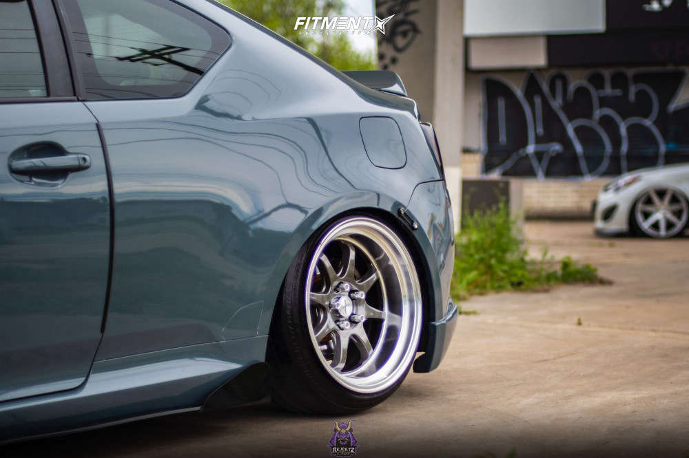 2012 Scion TC Base with 18x10.5 Circuit Performance Cp25 and Achilles ...