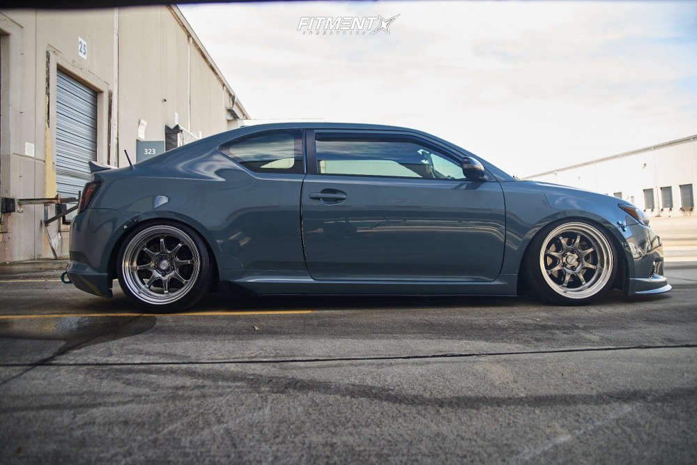 2012 Scion TC Base with 18x10.5 Circuit Performance Cp25 and Achilles ...