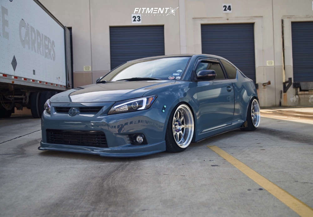2012 Scion TC Base with 18x10.5 Circuit Performance Cp25 and Achilles ...