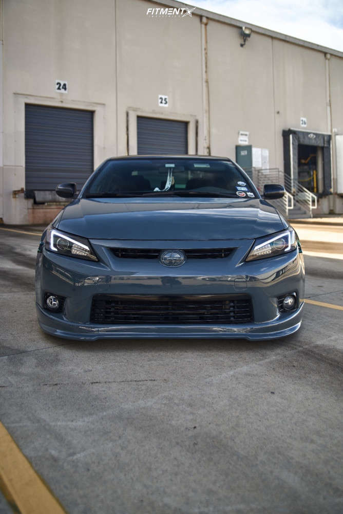 2012 Scion TC Base with 18x10.5 Circuit Performance Cp25 and Achilles ...