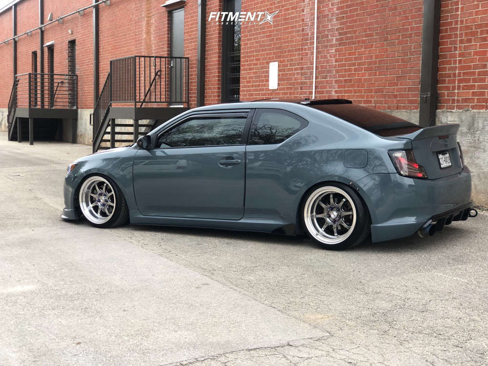 2012 Scion TC Base with 18x10.5 Circuit Performance Cp25 and Achilles ...