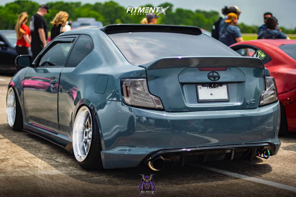 2012 Scion TC Base with 18x10.5 Circuit Performance Cp25 and Achilles ...