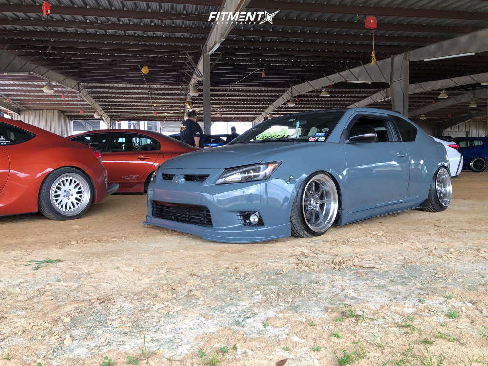 2012 Scion TC Base with 18x10.5 Circuit Performance Cp25 and Achilles ...