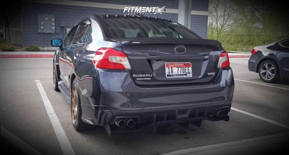 2018 Subaru WRX Base with 17x8 Method Mr502 and Dunlop 235x45 on Air ...
