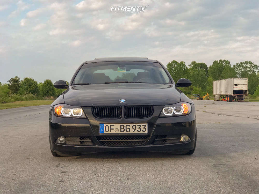 2006 BMW 325i Base with 18x8.5 ESR Rf1 and Sumitomo 225x40 on Lowering ...