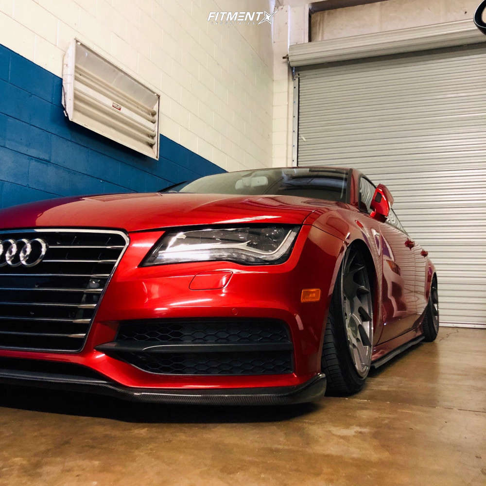 2013 Audi A7 Quattro Base with 20x10.5 Vossen Vle-1 and Zenna 255x35 on ...