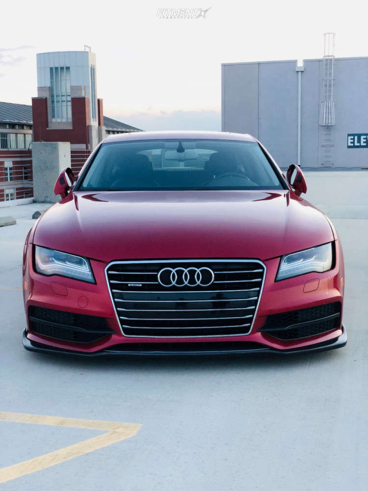 2013 Audi A7 Quattro Base with 20x10.5 Vossen Vle-1 and Zenna 255x35 on ...