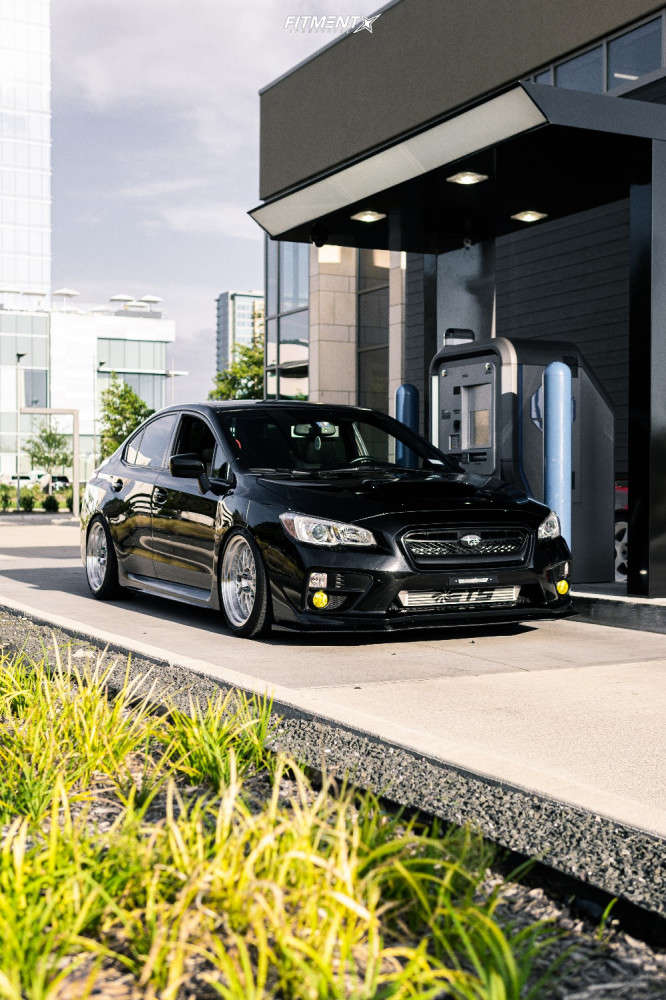 2016 Subaru WRX Premium with 18x9.5 ESR Sr01 and Michelin 245x40 on ...