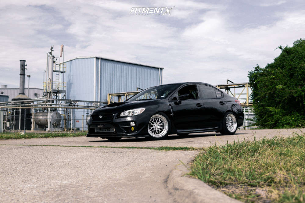 2016 Subaru WRX Premium with 18x9.5 ESR Sr01 and Michelin 245x40 on ...