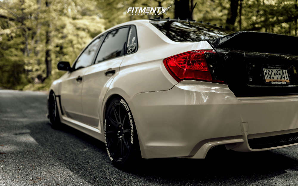 2011 Subaru WRX Base with 18x8.5 Niche Essen and Starfire 235x40 on ...