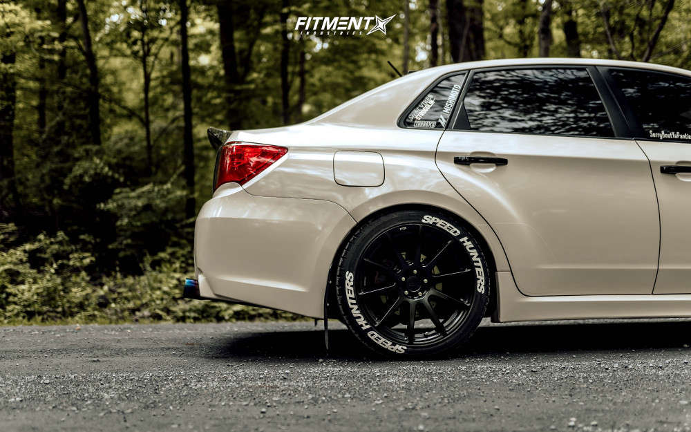 2011 Subaru WRX Base with 18x8.5 Niche Essen and Starfire 235x40 on ...