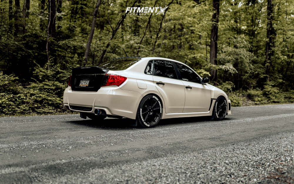 2011 Subaru WRX Base with 18x8.5 Niche Essen and Starfire 235x40 on ...