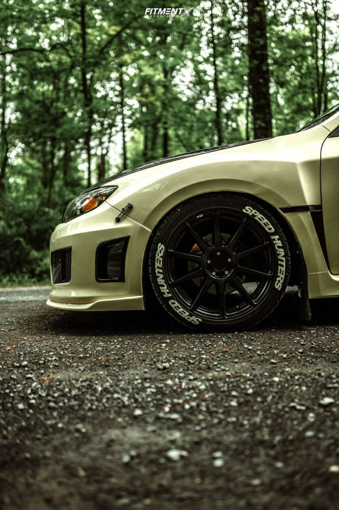 2011 Subaru WRX Base with 18x8.5 Niche Essen and Starfire 235x40 on ...