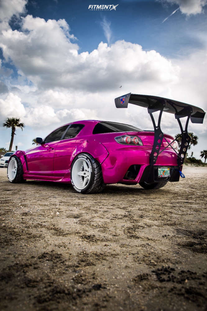 2006 Mazda RX-8 Base with 18x10 Brada TRS-5 and Toyo Tires 265x35 on ...