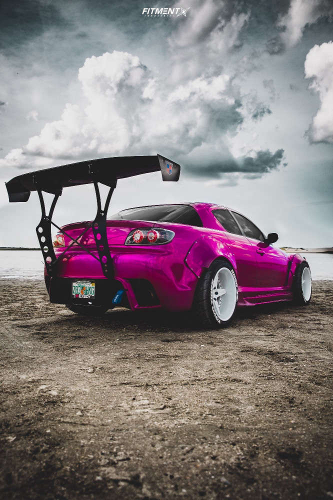 2006 Mazda RX-8 Base with 18x10 Brada TRS-5 and Toyo Tires 265x35 on ...