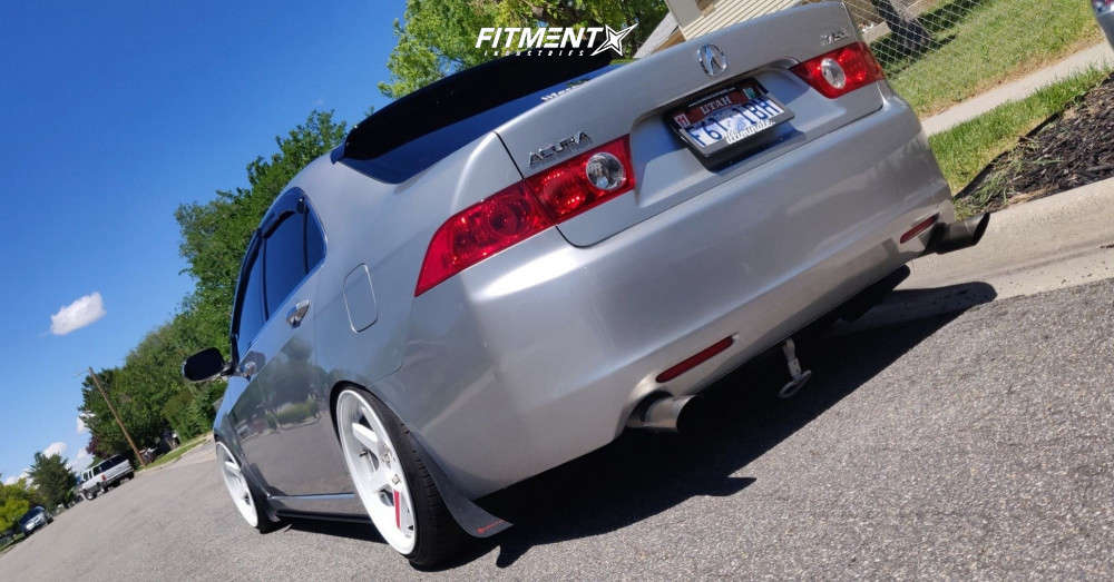 2005 Acura TSX Base with 18x9.5 Varrstoen Es2 and Toyo Tires 215x40 on ...