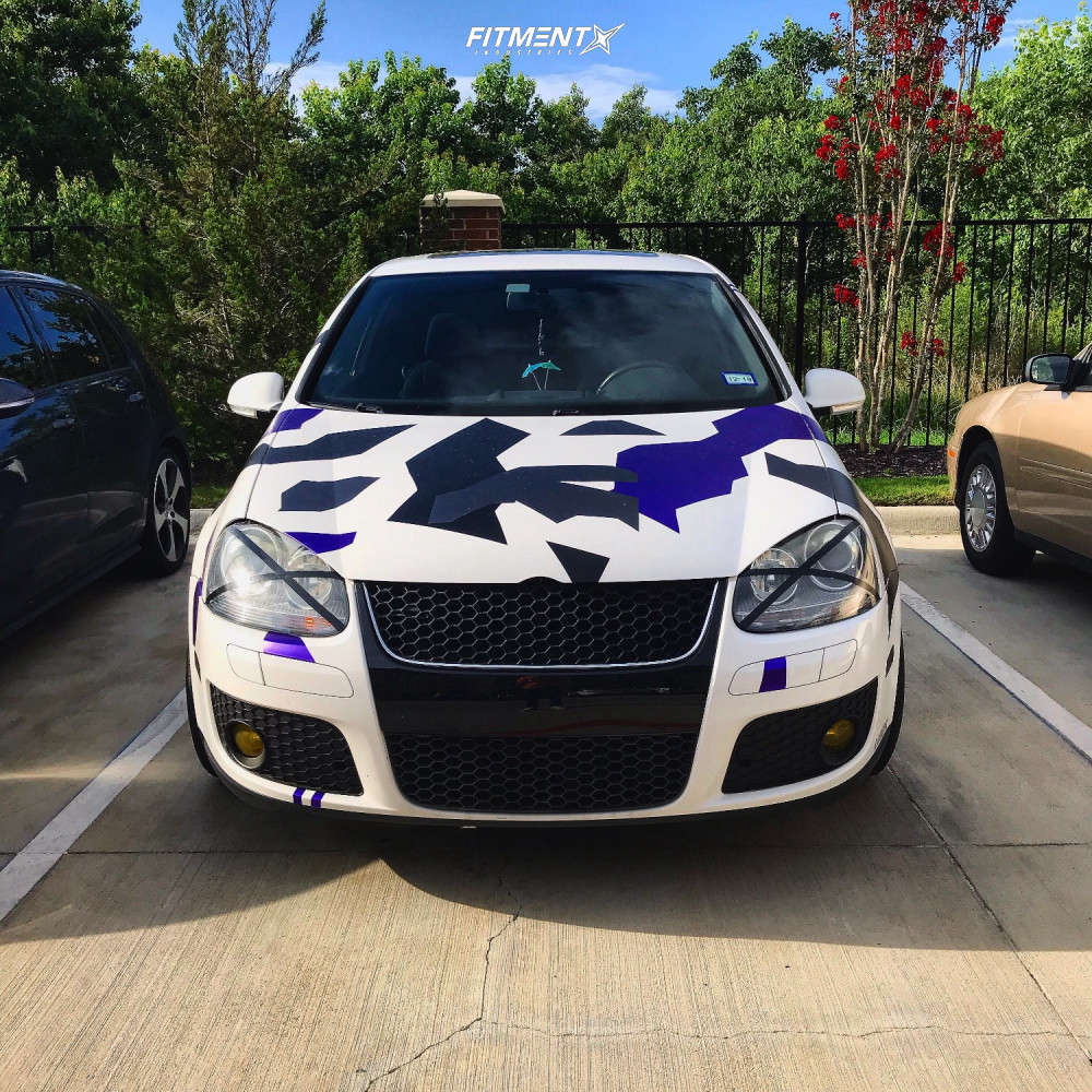 2007 Volkswagen GTI Base with 18x9 VSP Type 1 and Bridgestone 225x40 on ...