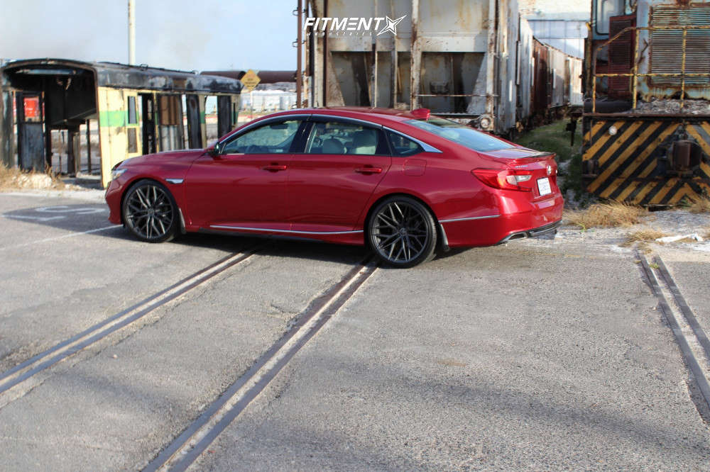 2018 Honda Accord EX-L with 20x9.5 305 Forged FT107 and Triangle 245x35 ...