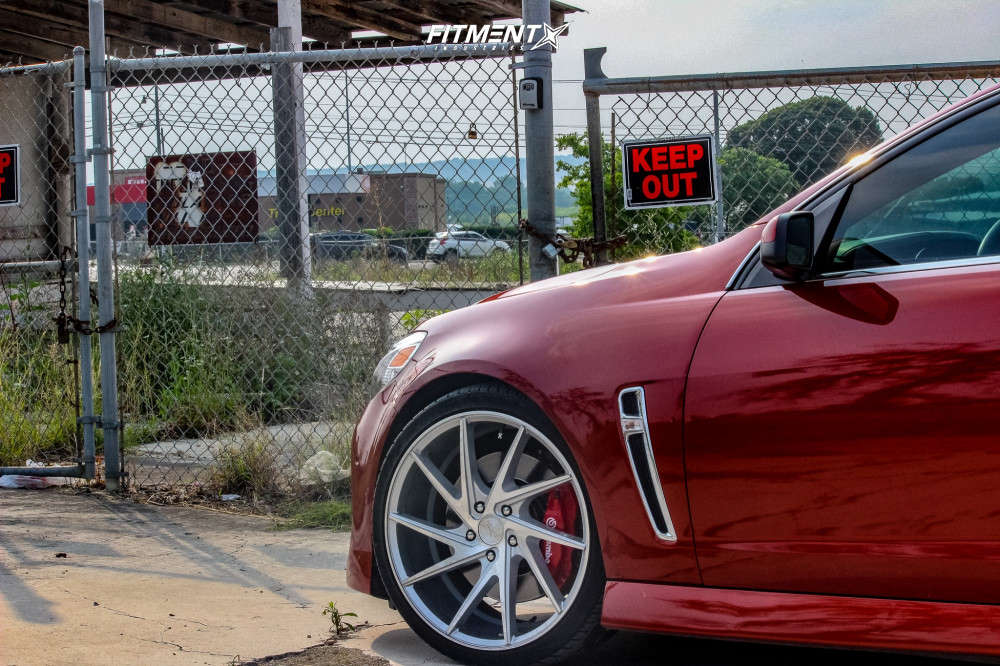 2016 Chevrolet SS Base with 20x10 Niche Invert and Nitto 245x35 on ...