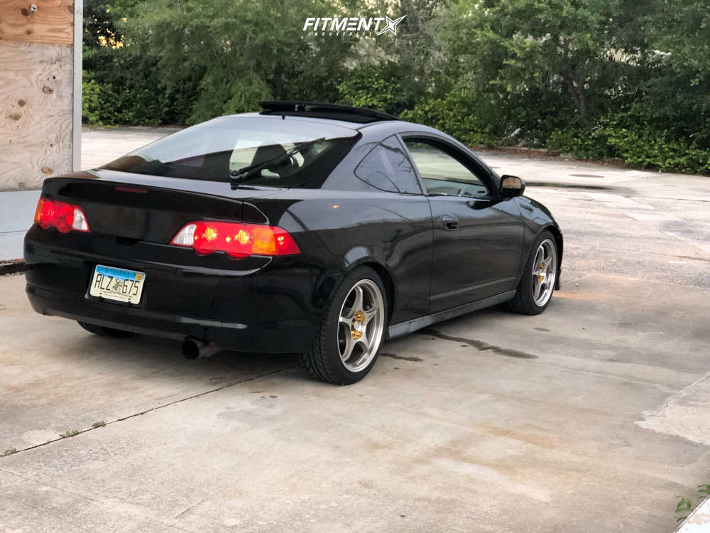 2004 Acura RSX Type-S 2dr Hatchback (2.0L 4cyl 6M) with 17x8 5zigen ...