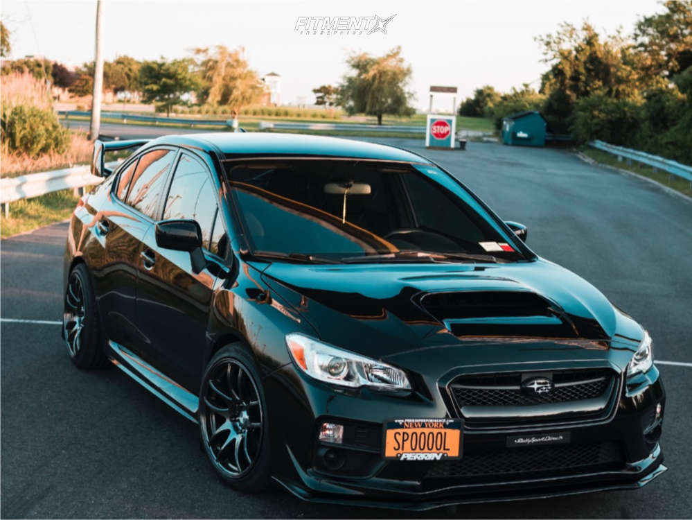 2016 Subaru WRX Base with 18x9.5 ESR Sr08 and Ironman 235x40 on ...