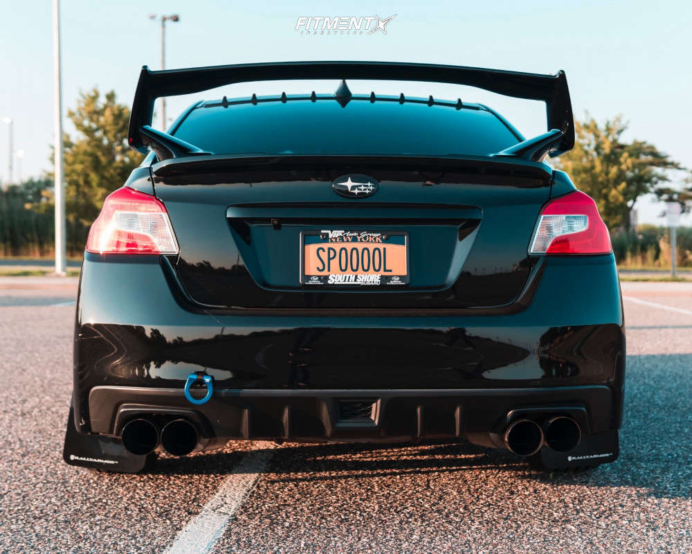 2016 Subaru WRX Base with 18x9.5 ESR Sr08 and Ironman 235x40 on ...