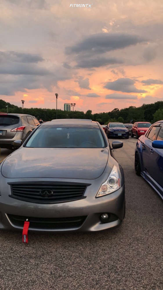 2015 INFINITI Q40 Base with 18x8.5 Rota G-force and Nankang 225x40 on ...
