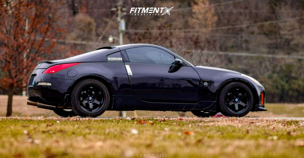2004 Nissan 350Z Touring with 18x9.5 AVID1 AV6 and Achilles 265x35 on ...