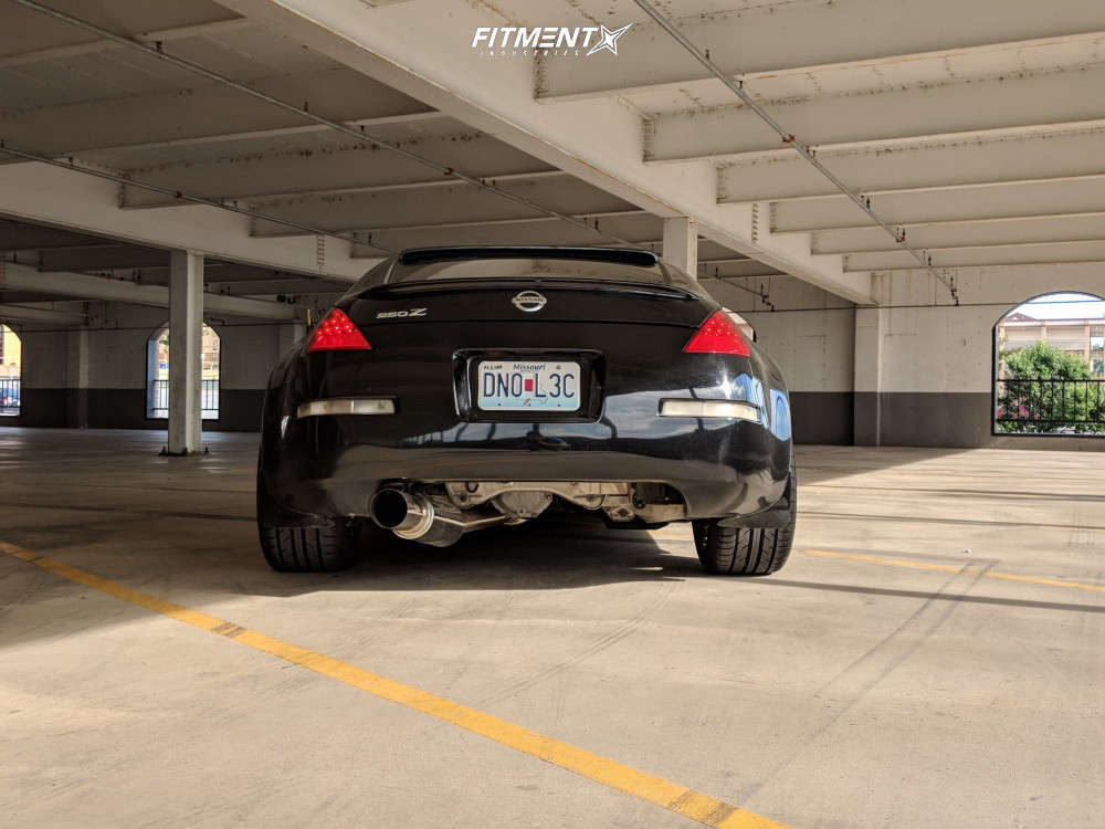 2004 Nissan 350Z Touring with 18x9.5 AVID1 AV6 and Achilles 265x35 on ...