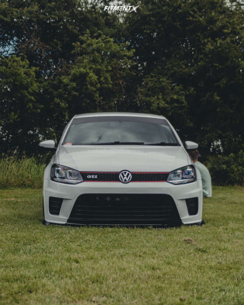 2013 Volkswagen Polo Base with 17x8 OZ Racing Prototype and Nankang ...