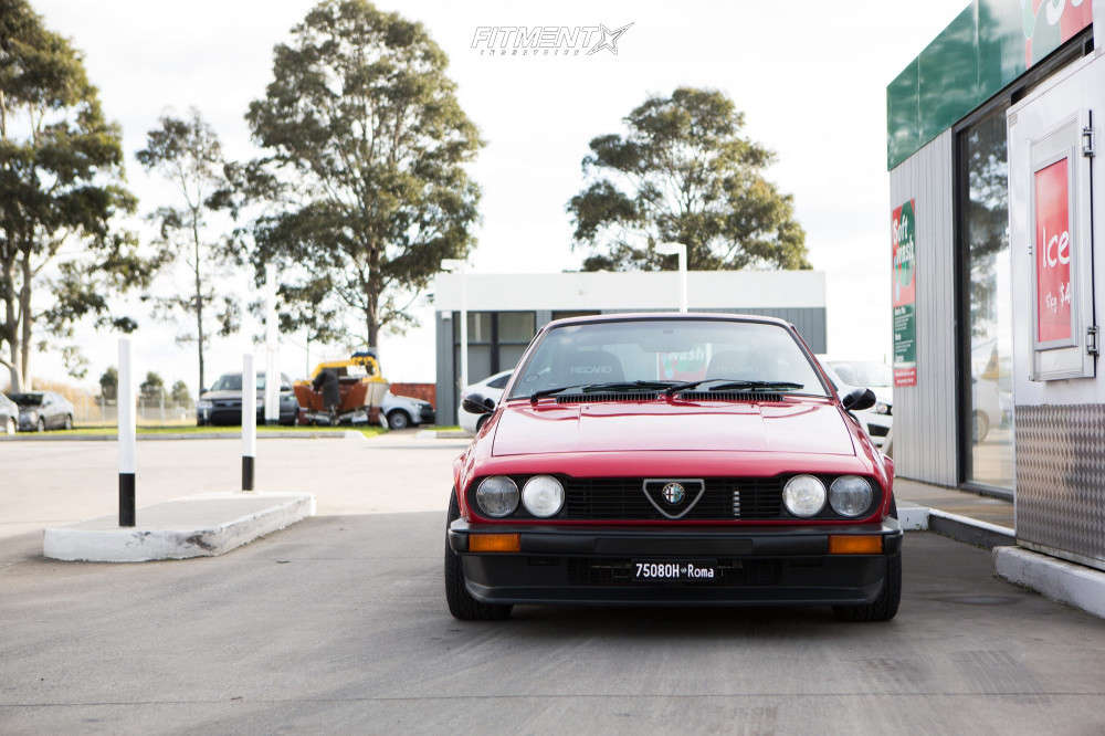 1984 Alfa Romeo GTV-6 2.5 with 16x8 Fifteen52 Evo Classics and Toyo ...