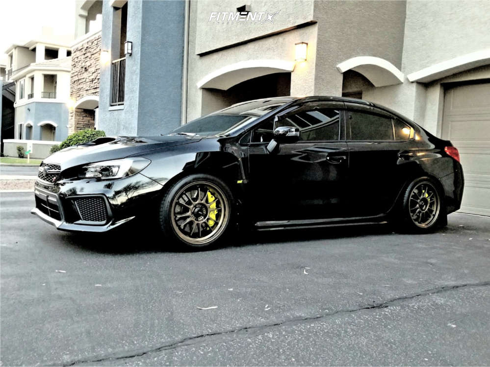 2018 Subaru WRX STI Base with 18x8.5 Konig Hypergram and Continental ...
