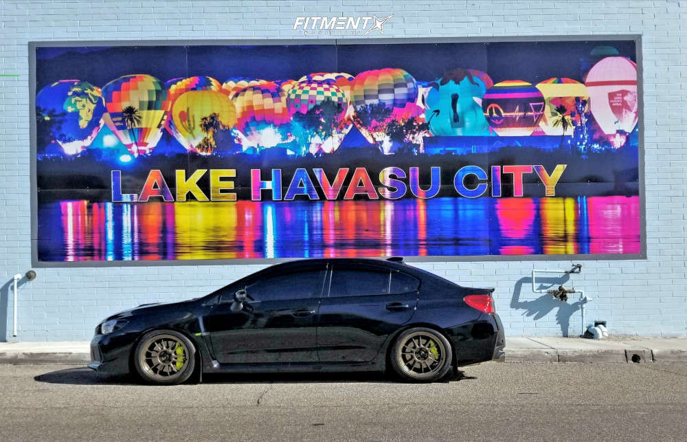 2018 Subaru WRX STI Base with 18x8.5 Konig Hypergram and Continental ...