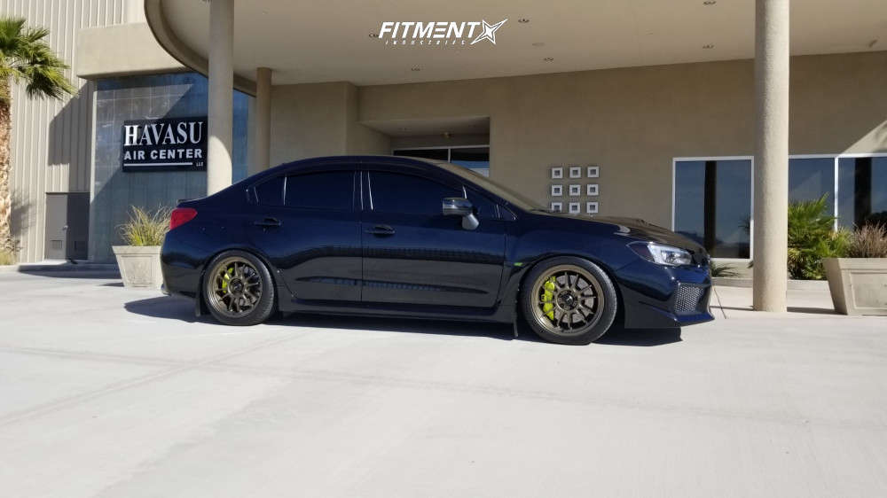 2018 Subaru WRX STI Base with 18x8.5 Konig Hypergram and Continental ...