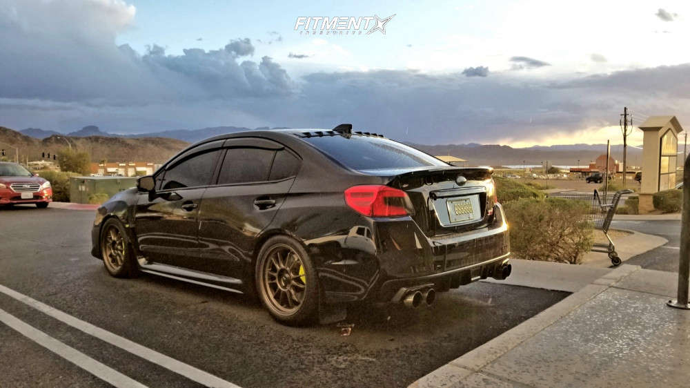 2018 Subaru WRX STI Base with 18x8.5 Konig Hypergram and Continental ...