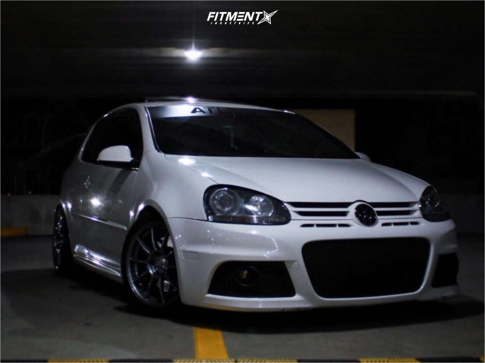 2009 Volkswagen GTI Base with 17x7.5 TR Motorsport MT1 and Yokohama ...
